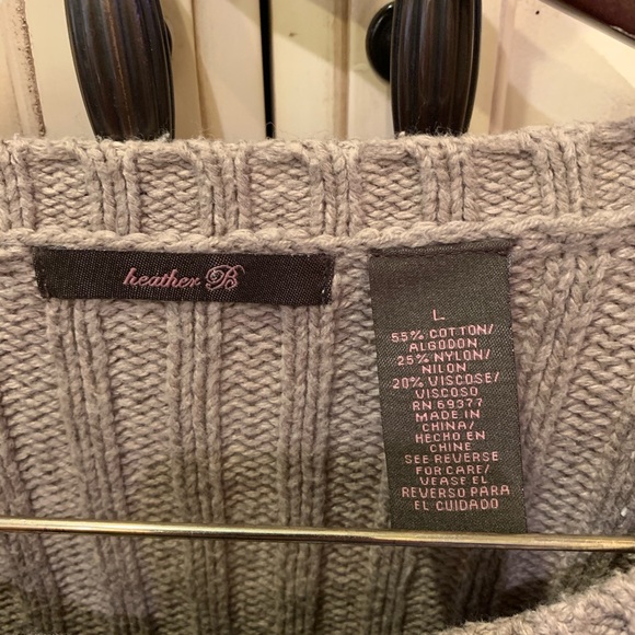 HEATHER B | Sweaters | Heather B Tan Sweater | Poshmark